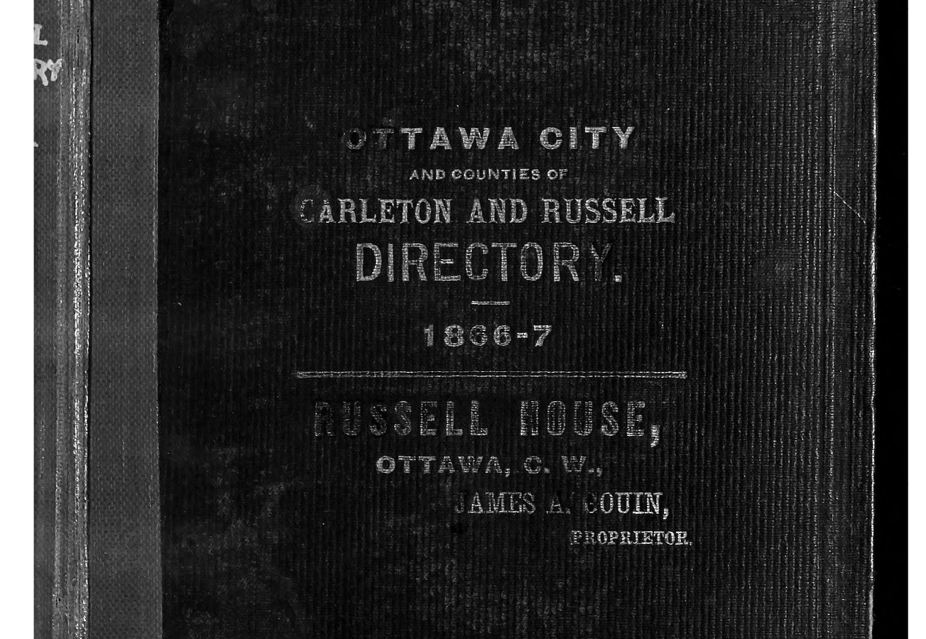 Ottawa Newspapers & City Directories - VITA Digital Collections Software